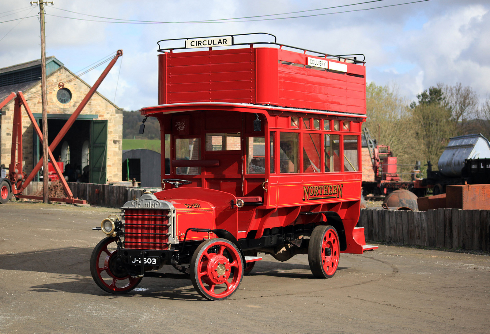 Northern General Daimler CC Replica – Beamish Transport Online