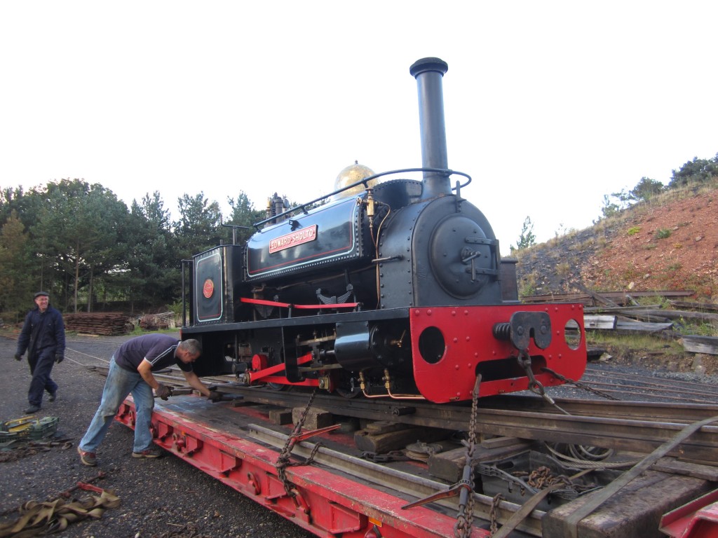 Narrow Gauge Hunslet 0-4-0ST ‘Edward Sholto’ arrives… – Beamish ...