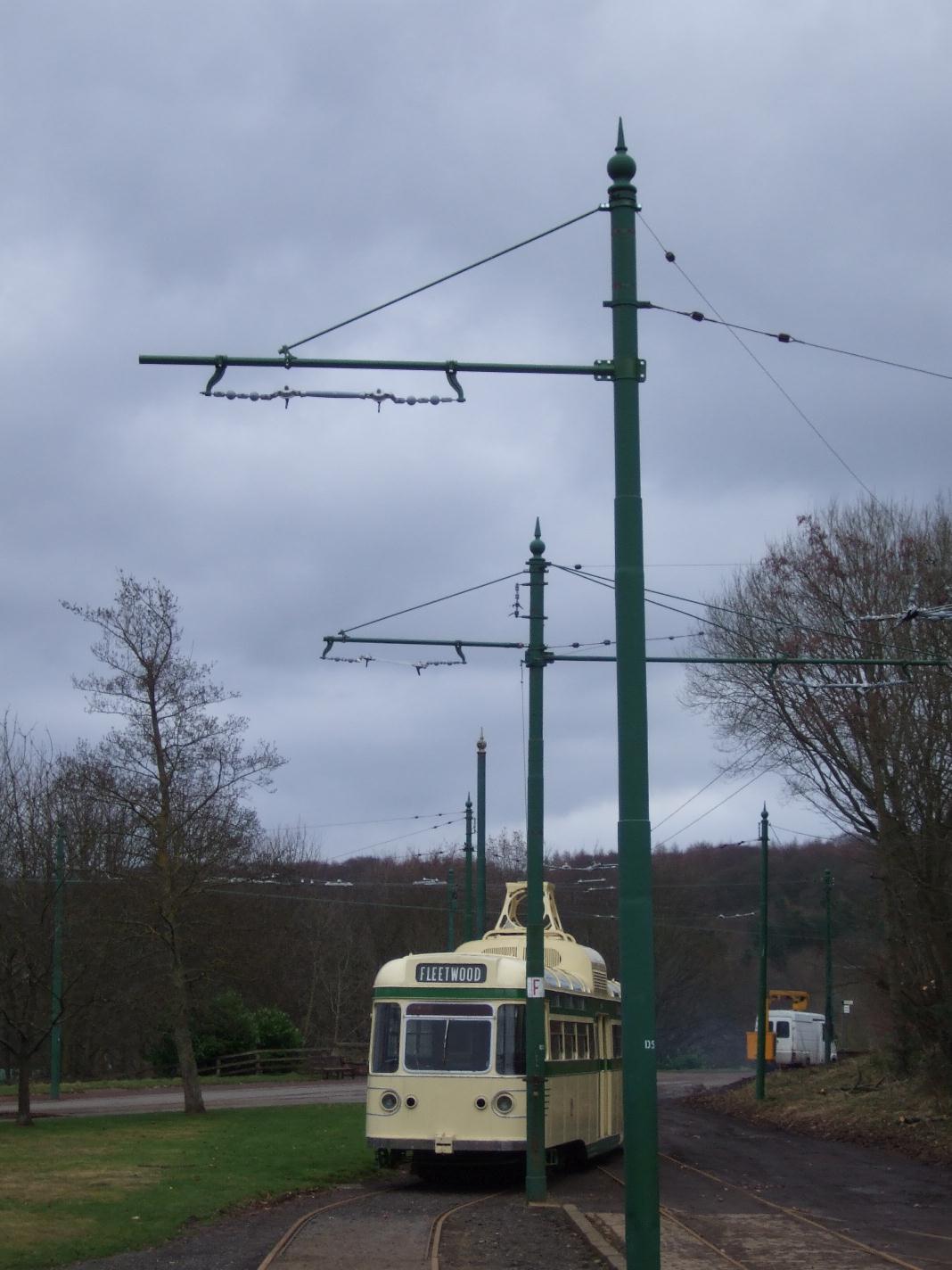 Depot overhead wiring works – installation commences… – Beamish ...