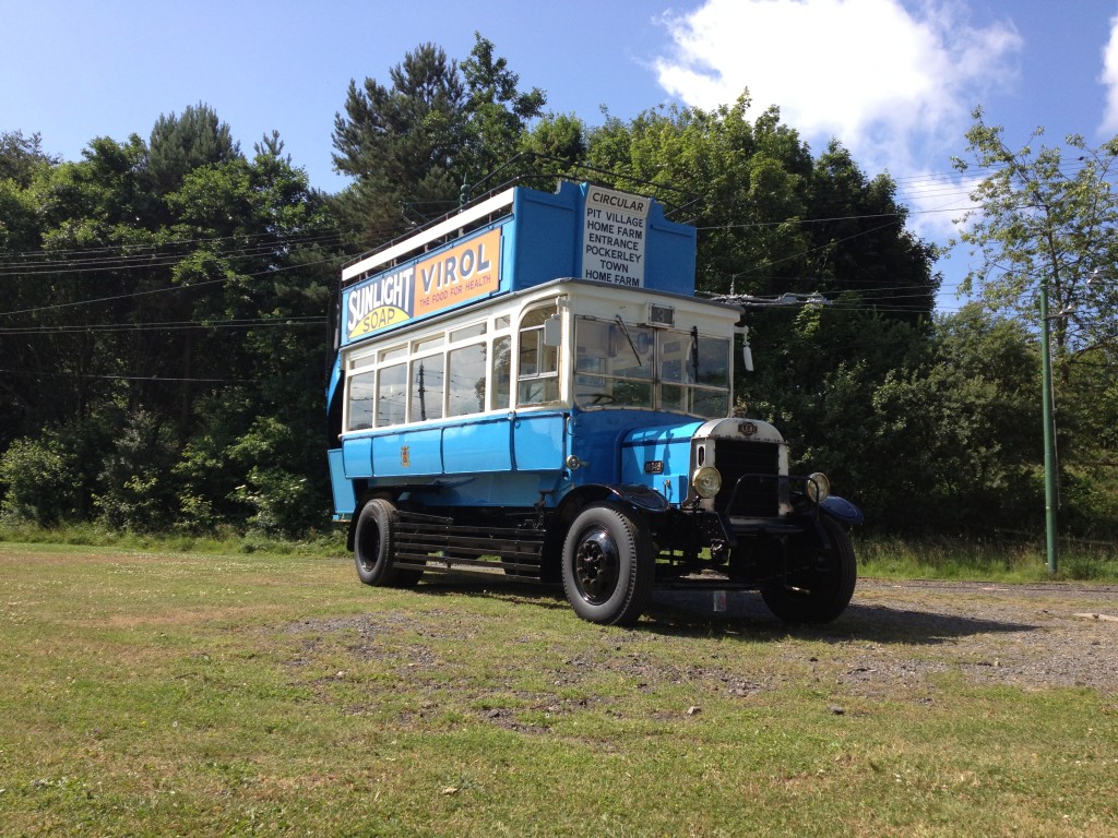 B-Type Bus breaks cover and basks in sunshine… – Beamish Transport Online