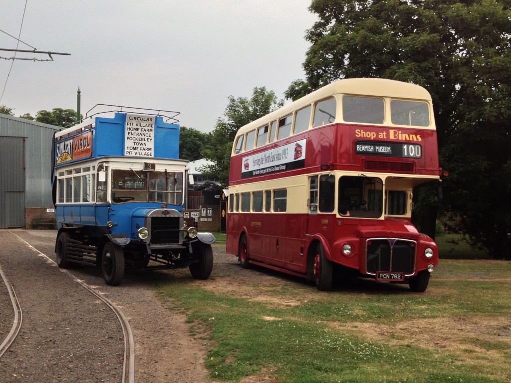 North East Bus Preservation Trust visits Beamish… – Beamish Transport ...