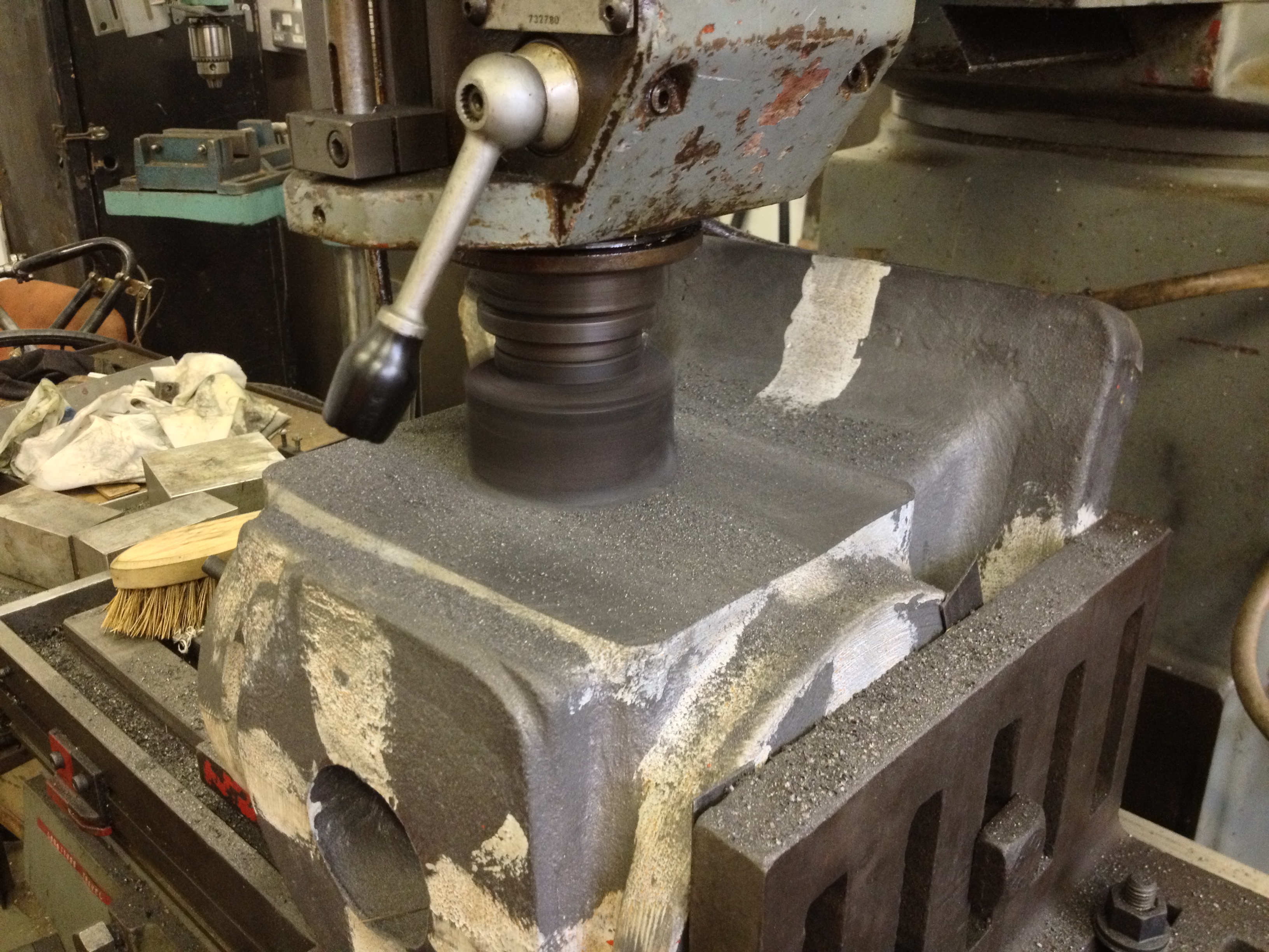 Samson – Cylinder block machining commences… – Beamish Transport Online