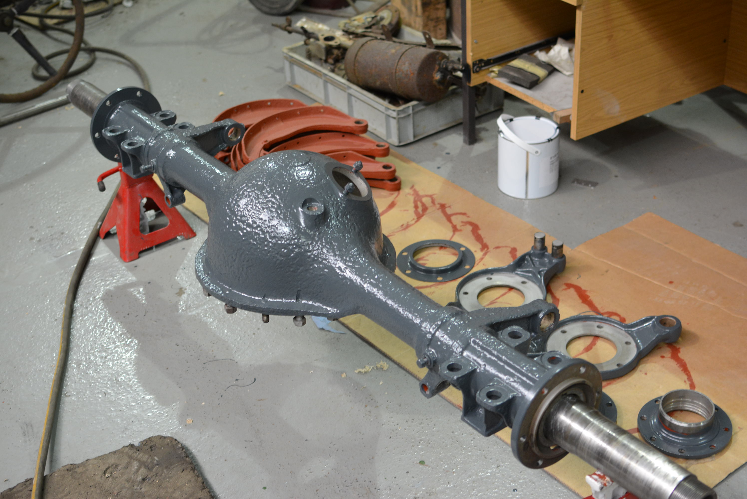 Leyland Cub Restoration – Remarkable progress early September ...