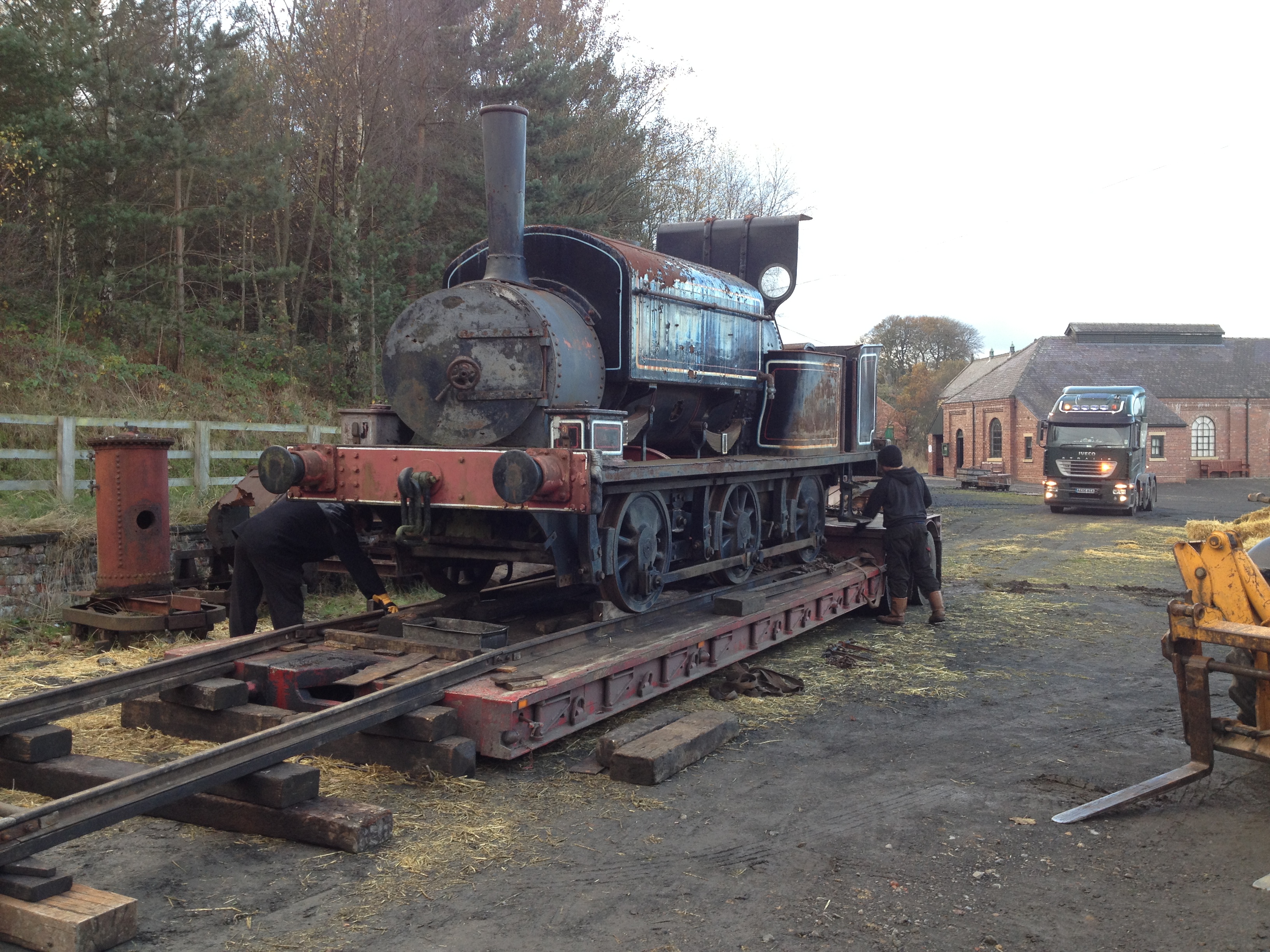 Colliery Engine Moves… – Beamish Transport Online