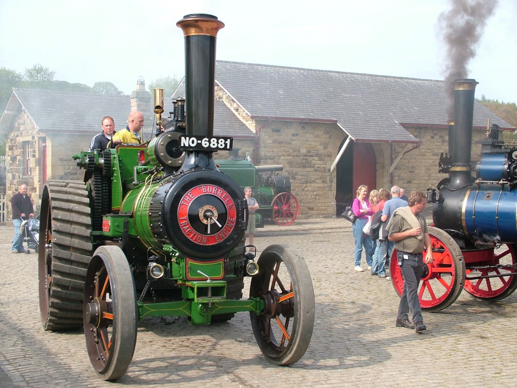 Burrell Traction Engine – Beamish Transport Online