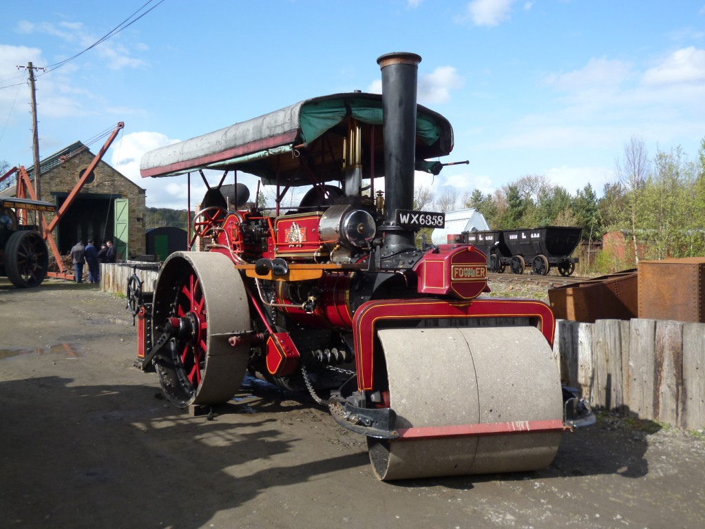 Fowler Steam Roller – Beamish Transport Online