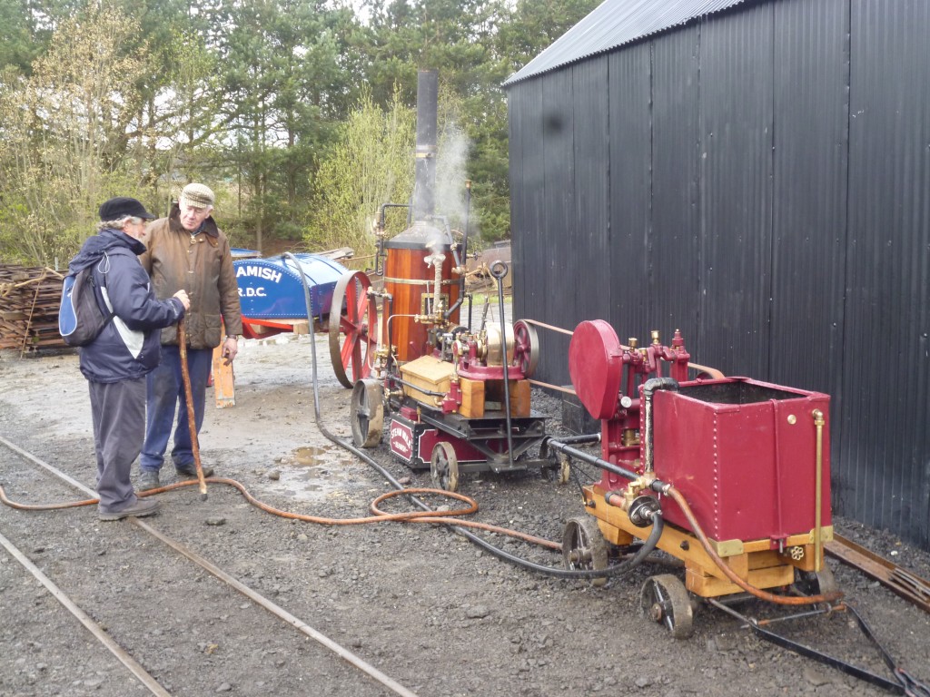 Steam Mule and water pump – Beamish Transport Online