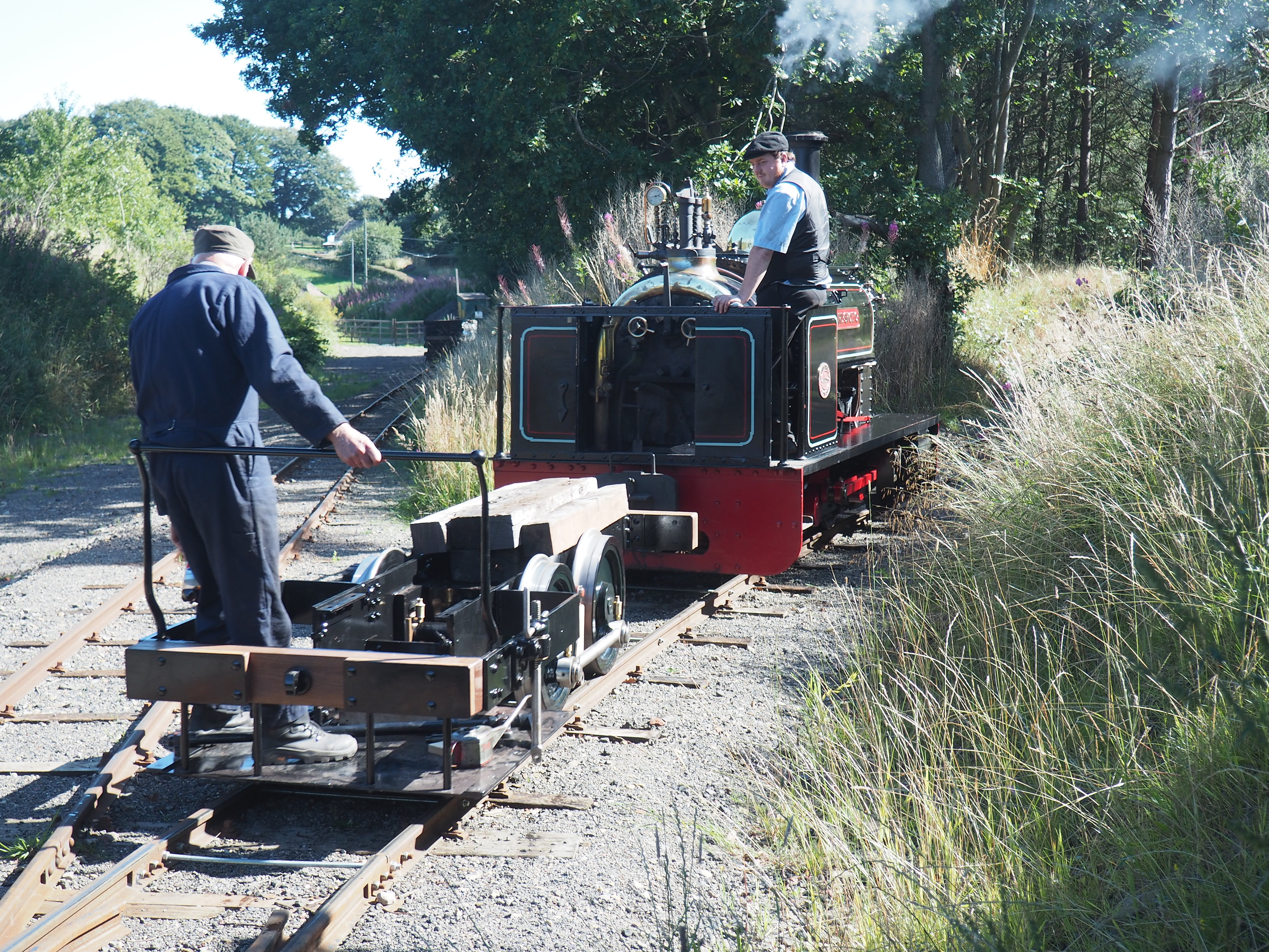 Samson on the rails… – Beamish Transport Online