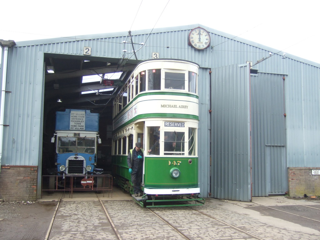 Blackpool 147 on test… – Beamish Transport Online